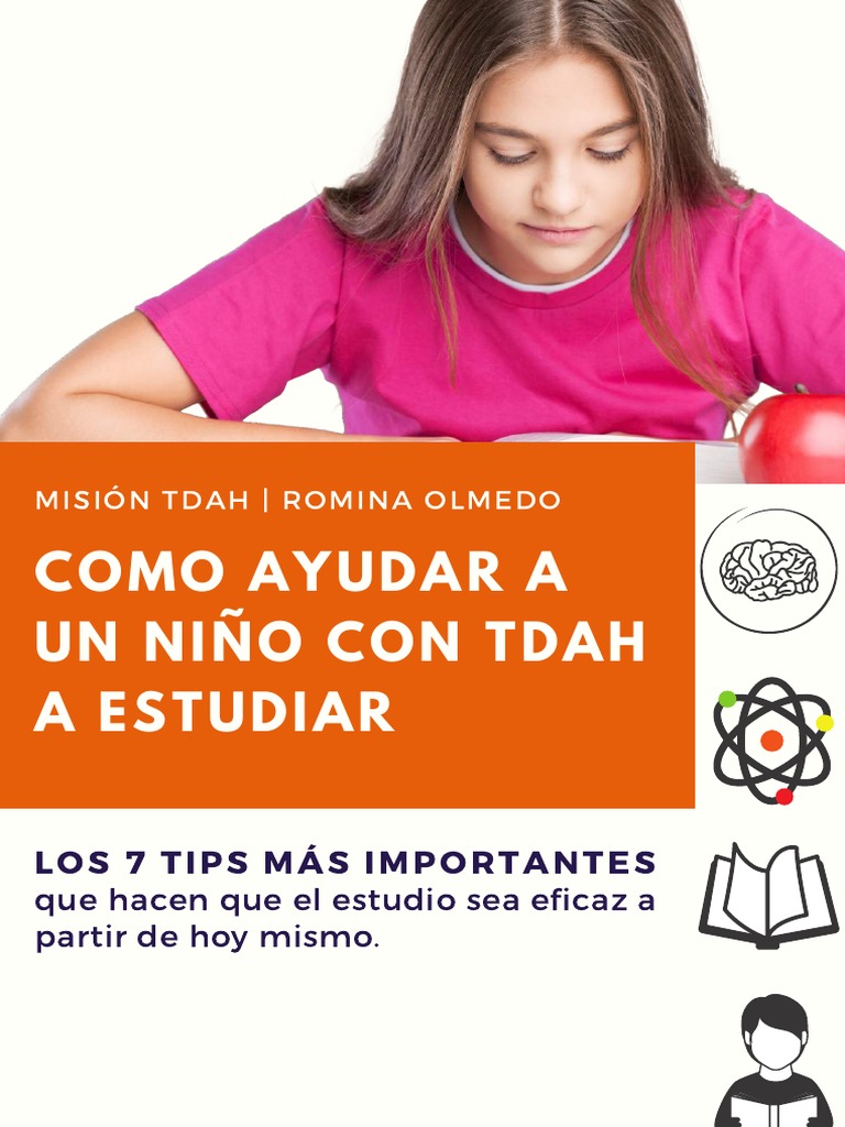 Como Ayudar A Estudiar A Un Niño Con TDAH | PDF | Desorden hiperactivo ...