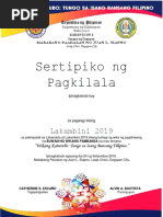 Pamantayan Sa Sayaw Interpretasyon | PDF