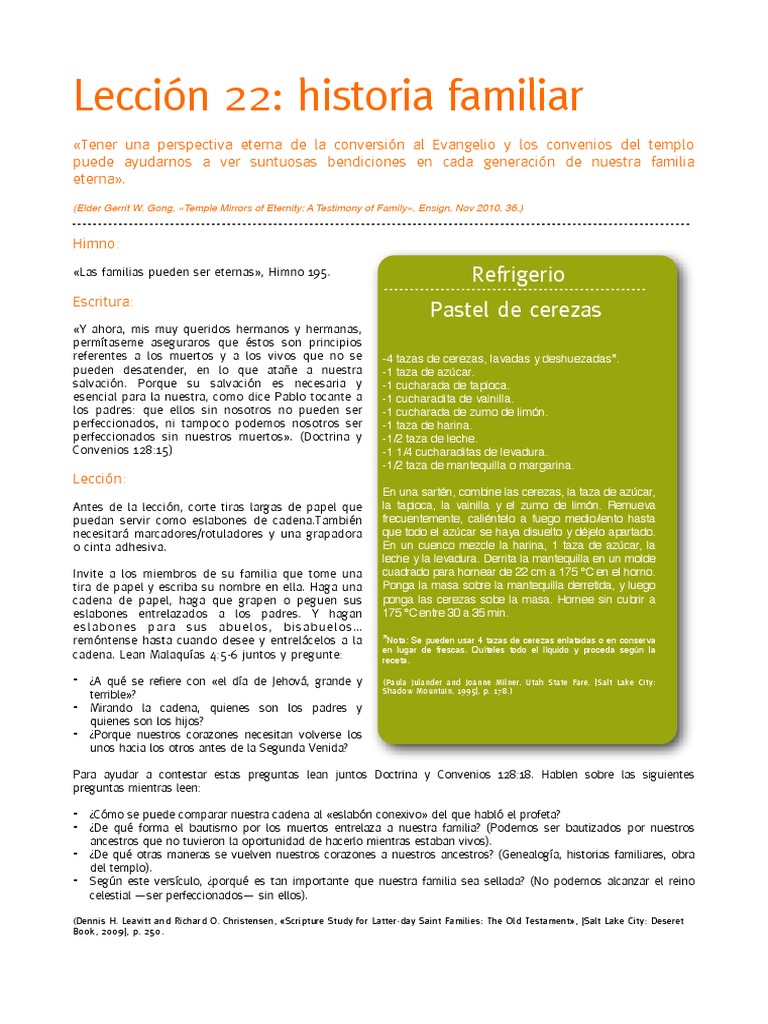 Conexiones Eternas: Historia Familiar | PDF | Religión y creencia