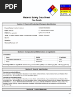 Msds Formalin | PDF | Formaldehyde | Toxicity