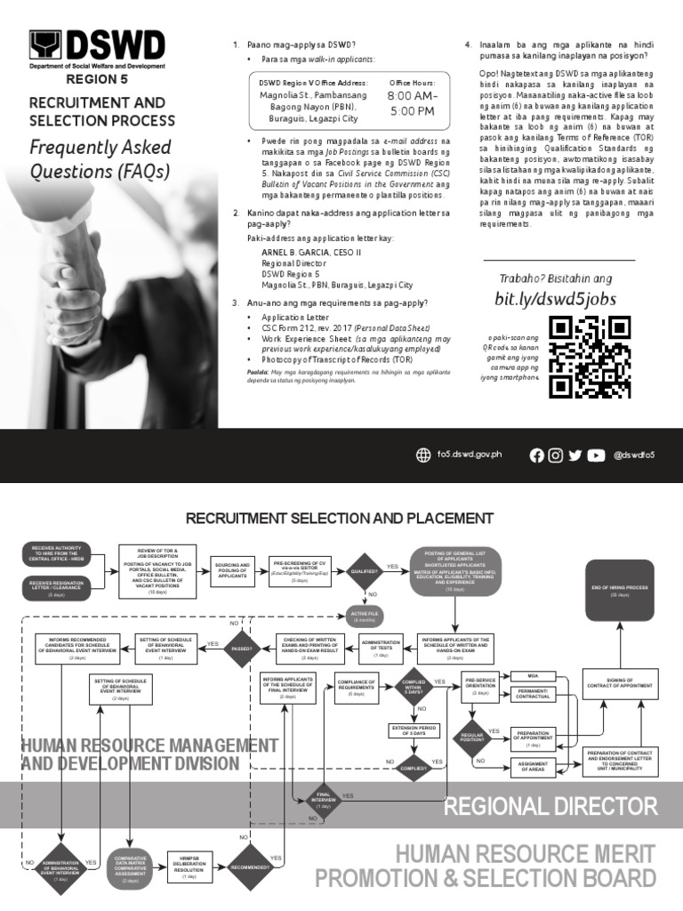 FAQ Employment DSWD | PDF