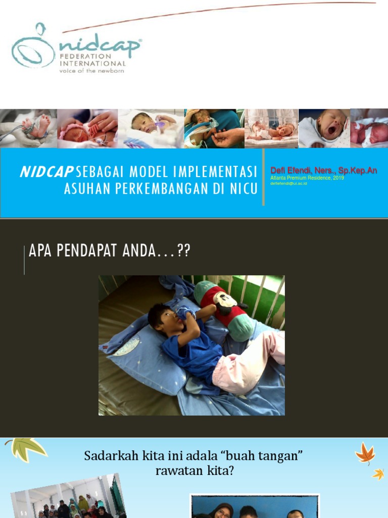 NIDCAP Sebagai Model Implementasi Asuhan Perkembangan Di NICU | PDF
