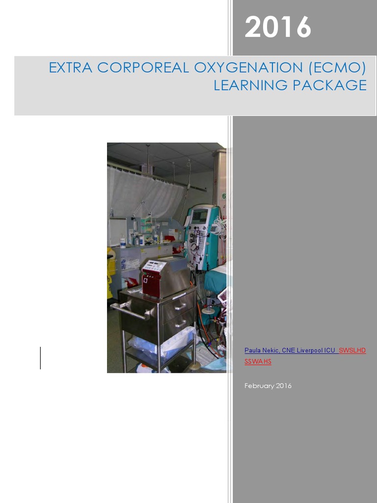 ECMO Learning Package | PDF | Vein | Circulatory System ECMO Learning Package | PDF | Vein | Circulatory System