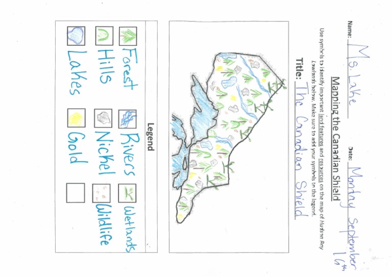 Canadian Shield Map | PDF