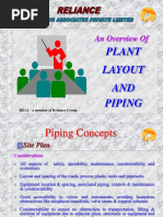 Plot Plan Procedure and Piping Layout Guide | PDF