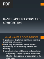 Choreographic Forms N Dance | PDF | Dances | Musical Forms