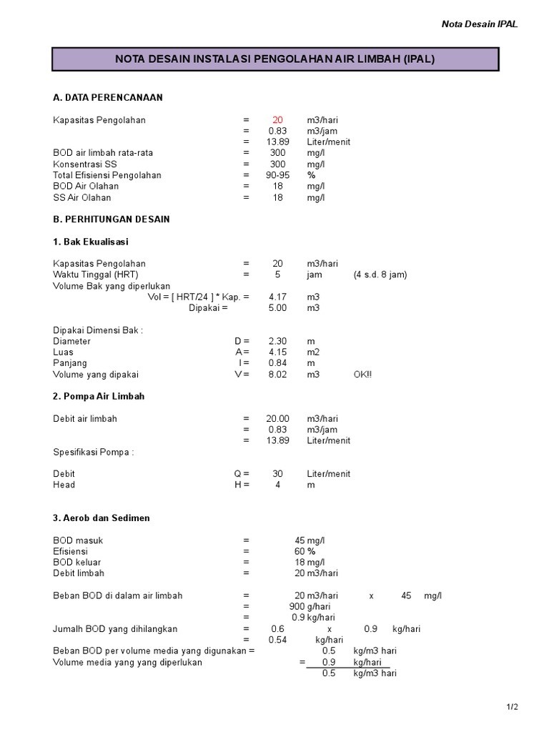 Nota Design Ipal | PDF