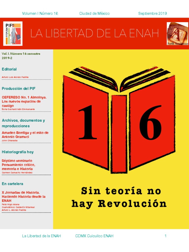 La Libertad de La ENAH 16 | PDF | Prisión | Comunismo