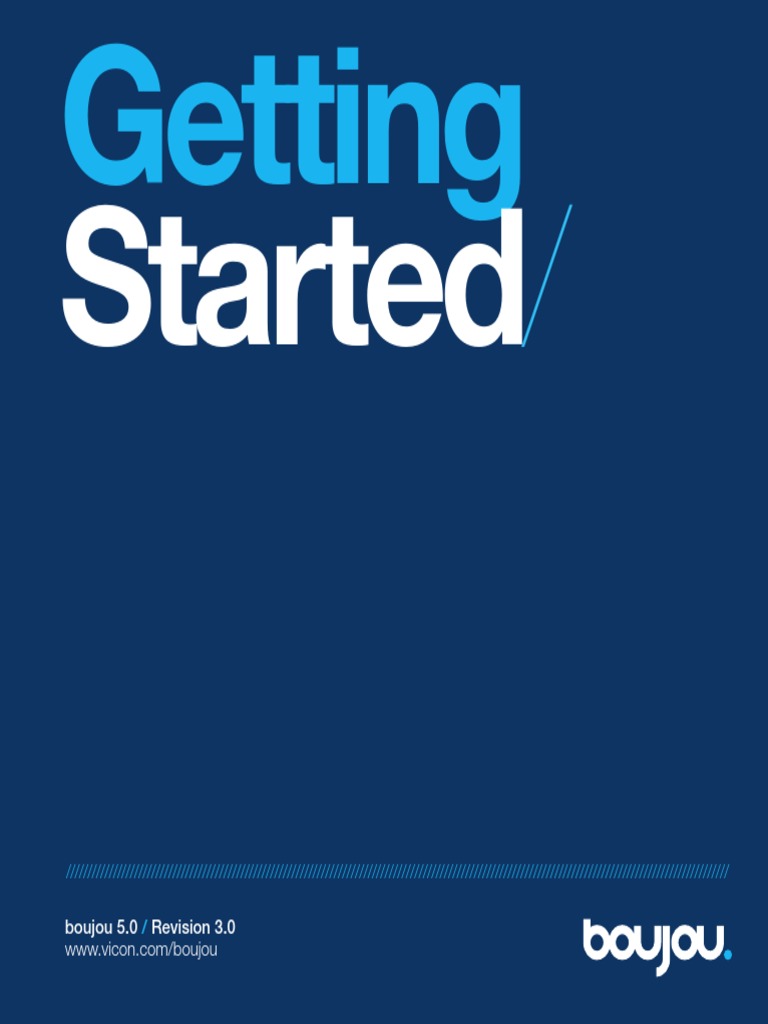 Boujou 5.0 GettingStarted | PDF | Installation (Computer Programs ...