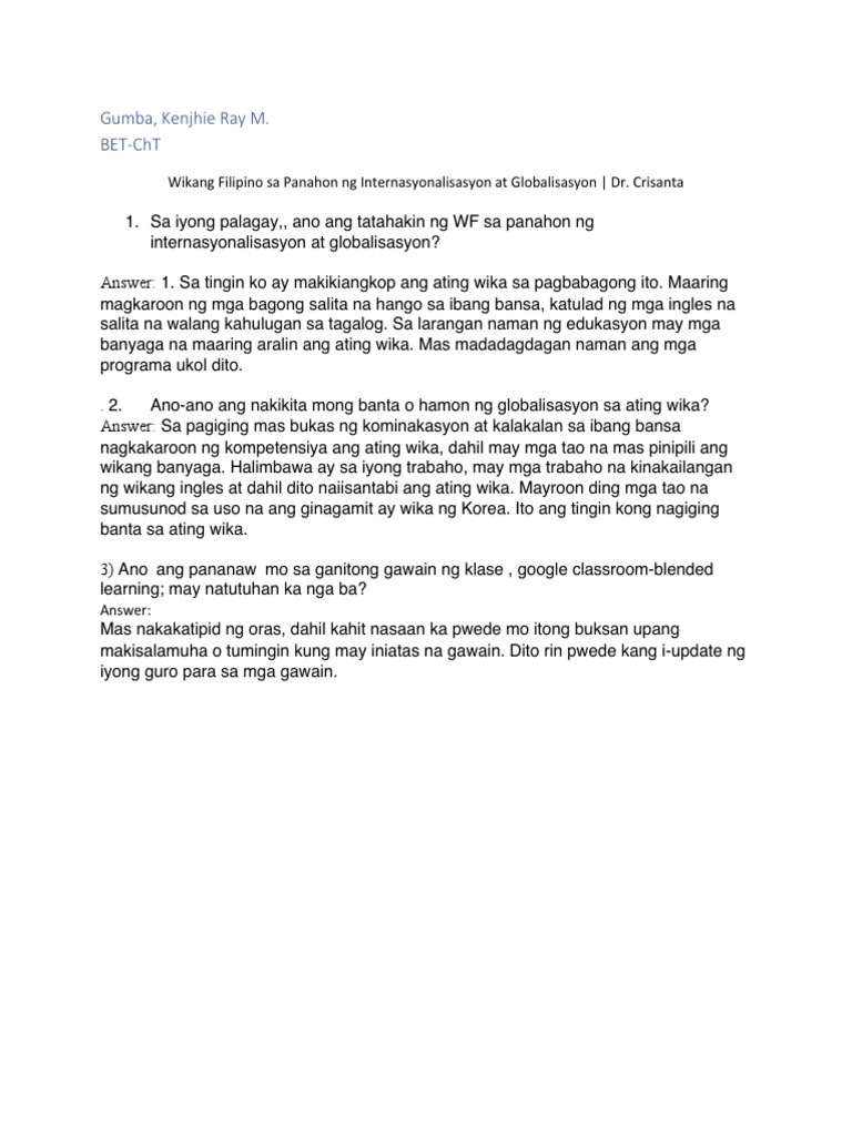 Reflection Paper | PDF