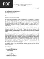 BSP Request Letter | PDF