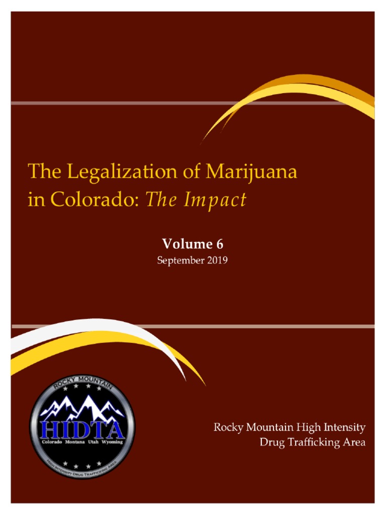 Colorado Marijuana Legalization Impact Report | PDF | Driving Under The ...