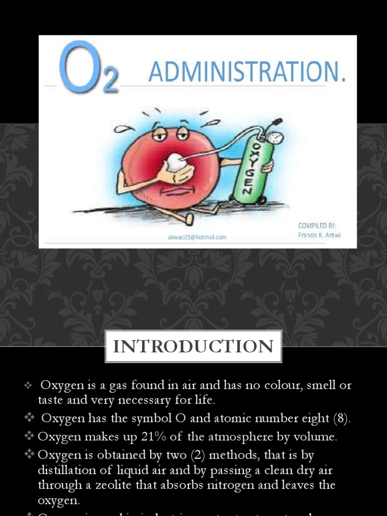 O2 Presentation2 | PDF | Chronic Obstructive Pulmonary Disease | Oxygen