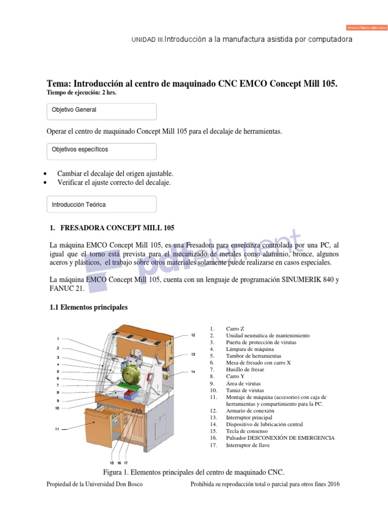 Manual CNC | PDF | Control numerico | Herramientas