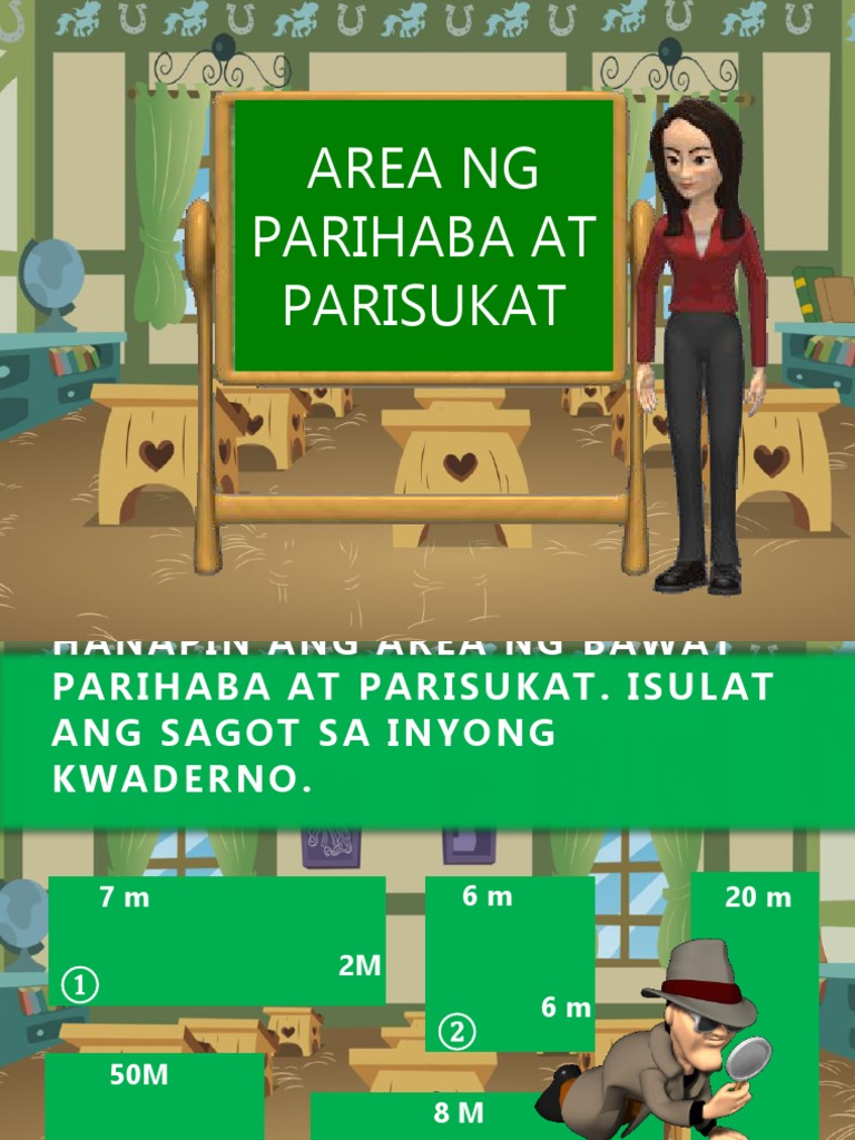 Area NG Parihaba at Parisukat | PDF