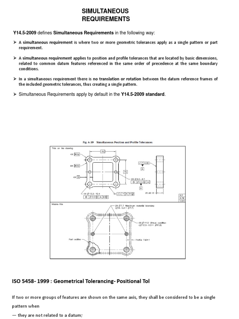 Simultaneous Requirement | PDF