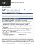 Maybank Credit Card Dispute Form 2025 | PDF