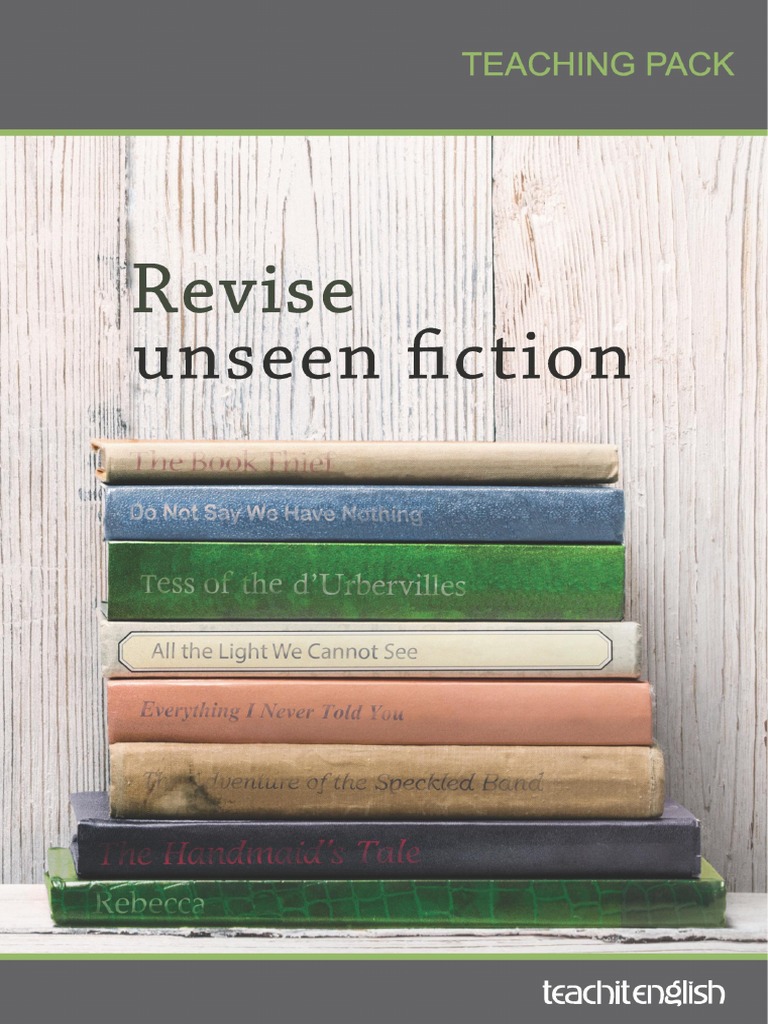 Revise Unseen Fiction | PDF | Glasses | Question