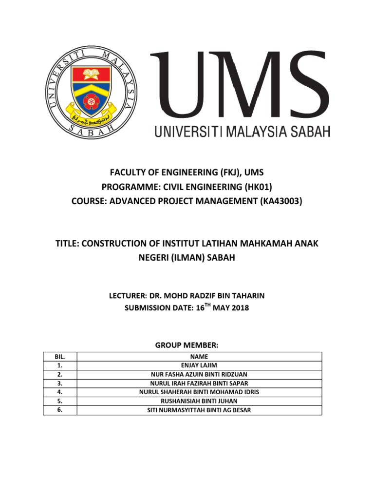 ILMAN Sabah Construction Overview | PDF | Carpentry | Environmental ...