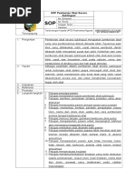 SOP Standar Operasional Prosedur Ganti Verban | PDF