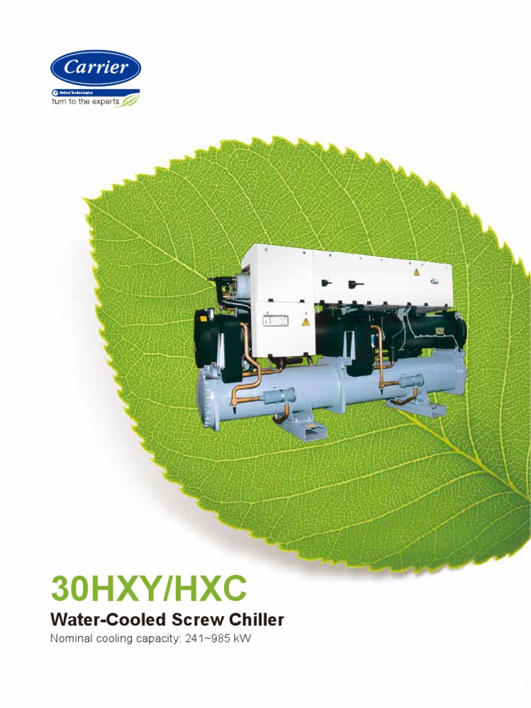 30HXY HXC Catalog | PDF | Carrier Corporation | Air Conditioning