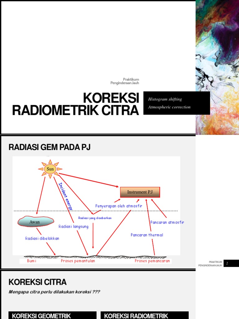 Koreksi Radiometrik Citra: Histogram Shifting Atmospheric Correction ...