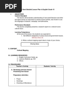 Figures of Speech Lesson Plan For English 10 | PDF