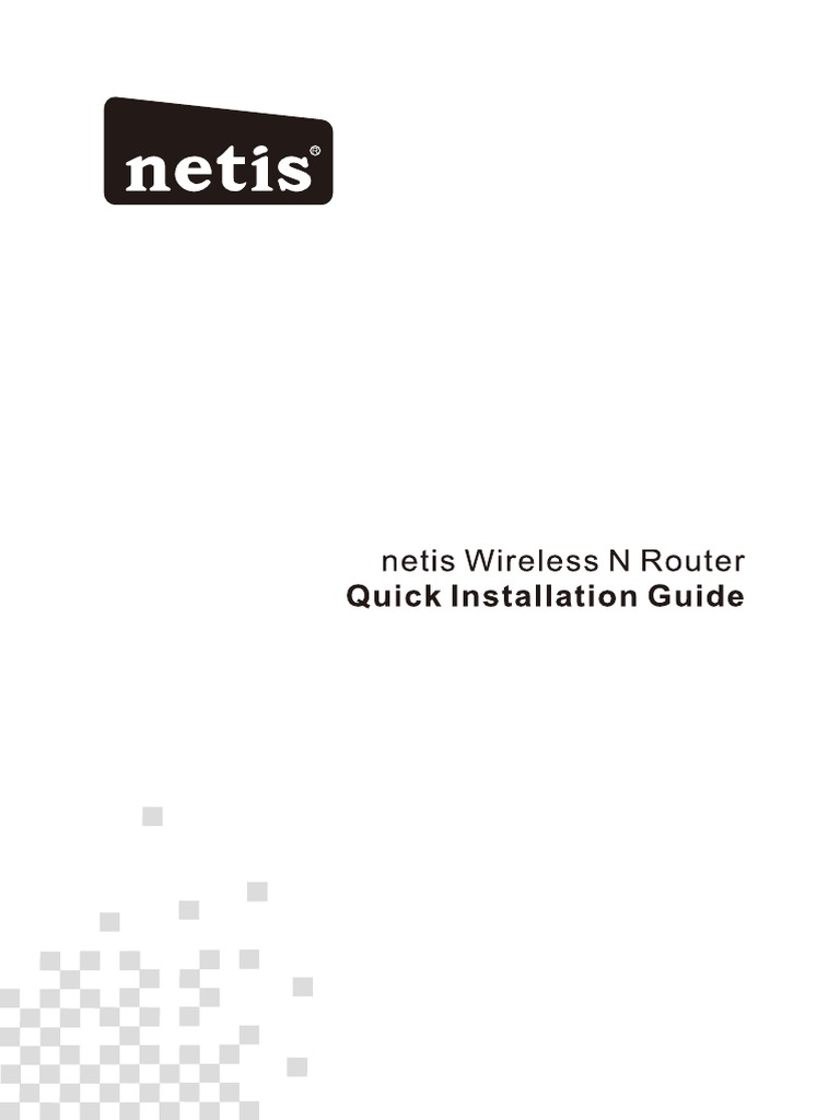 Netis WF2419E User Manual | PDF
