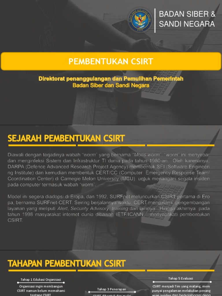 Building CSIRT | PDF