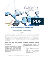 Aldol Condensation Experiment | PDF | Aldehyde | Chemical Reactions
