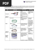 PPE Matrix for Job Safety Compliance | PDF | Personal Protective ...
