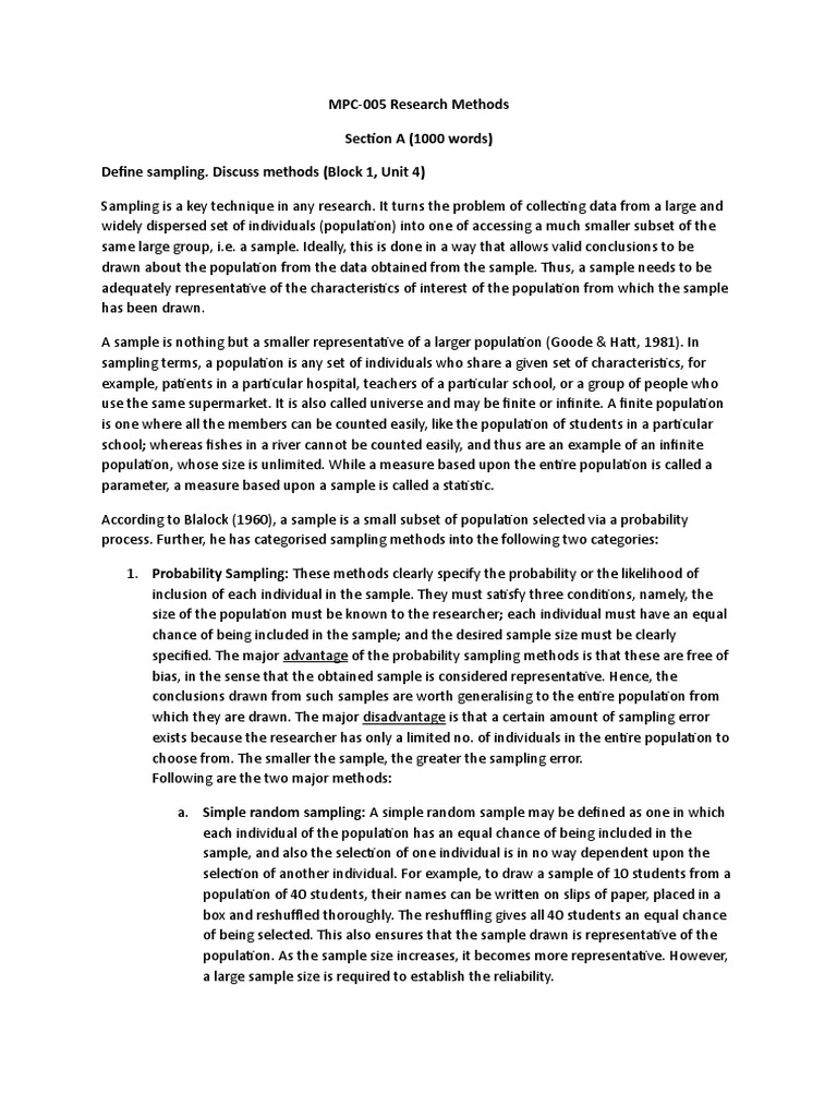 MPC 005 RM Assignment - 2 | PDF | Correlation And Dependence | Sampling (Statistics)