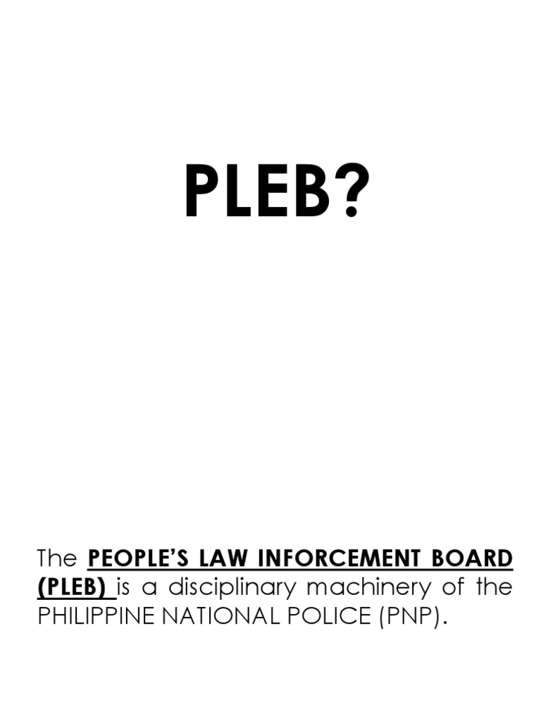 Pleb 2 | PDF | Social Science