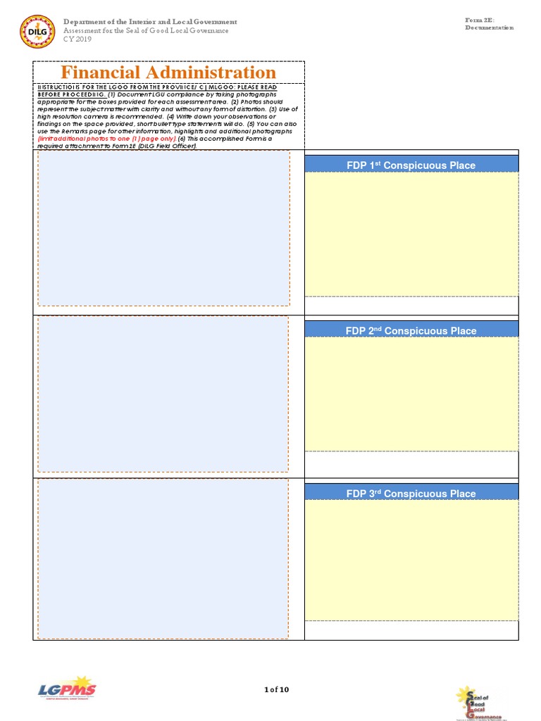 Form 2E (Photo Documentation) - FINAL | PDF | Photograph | Accessibility