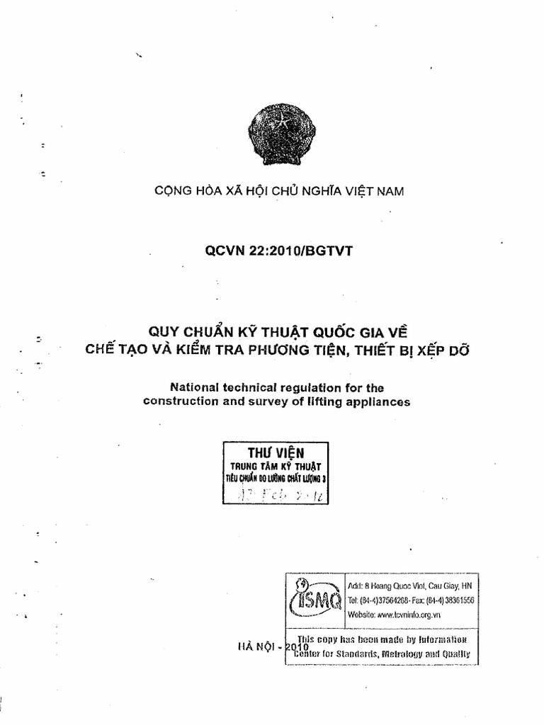 QCVN 22 2010 BGTVT | PDF