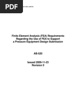 Sample FEA Report | PDF | Stress (Mechanics) | Stress–Strain Analysis