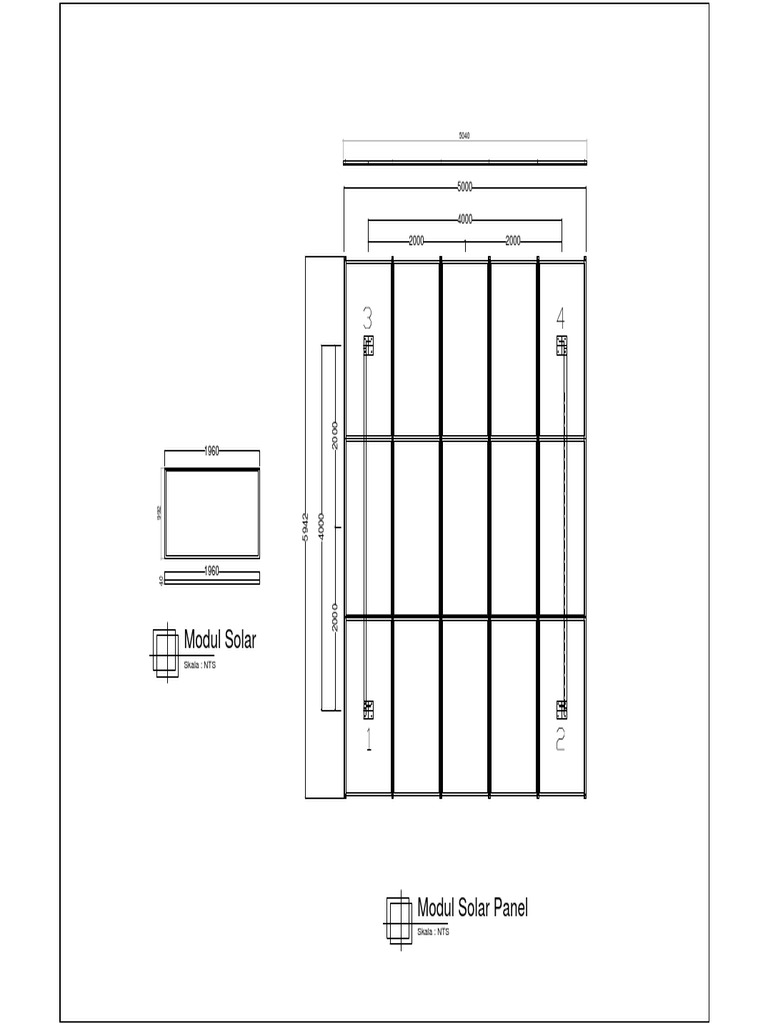 Modul Solar: Skala: NTS | PDF