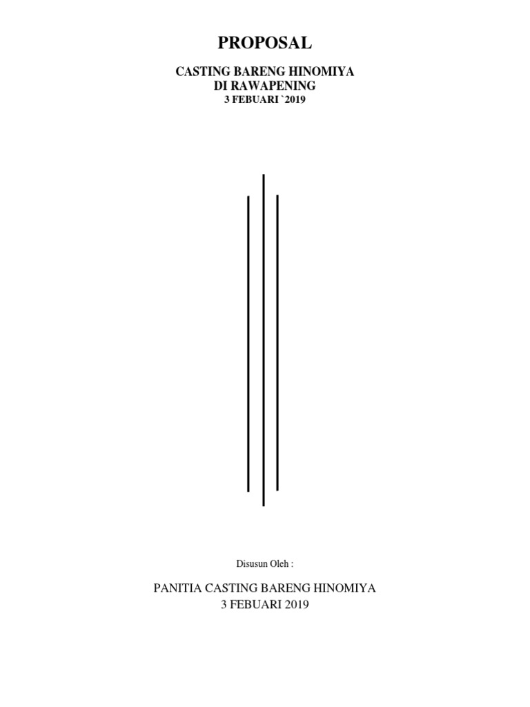 Proposal MANCING | PDF