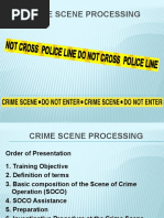 CSI Form 1 First Responders Form | PDF | Crime Scene | Forensic Science