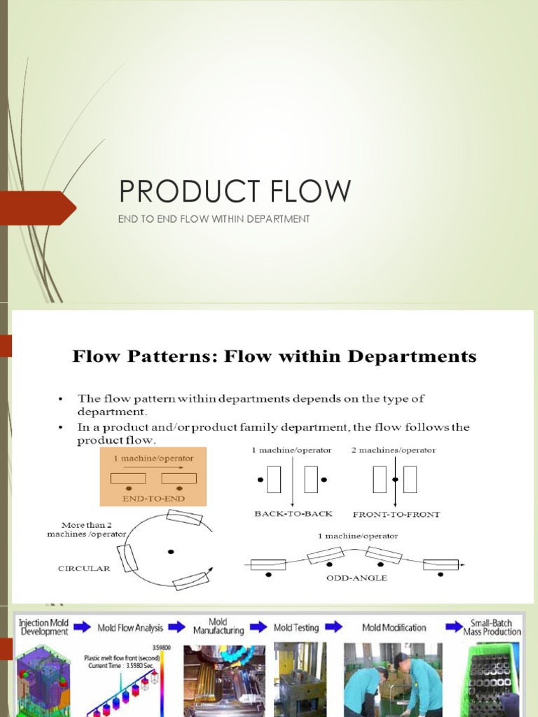 Product Flow: End To End Flow Within Department | PDF