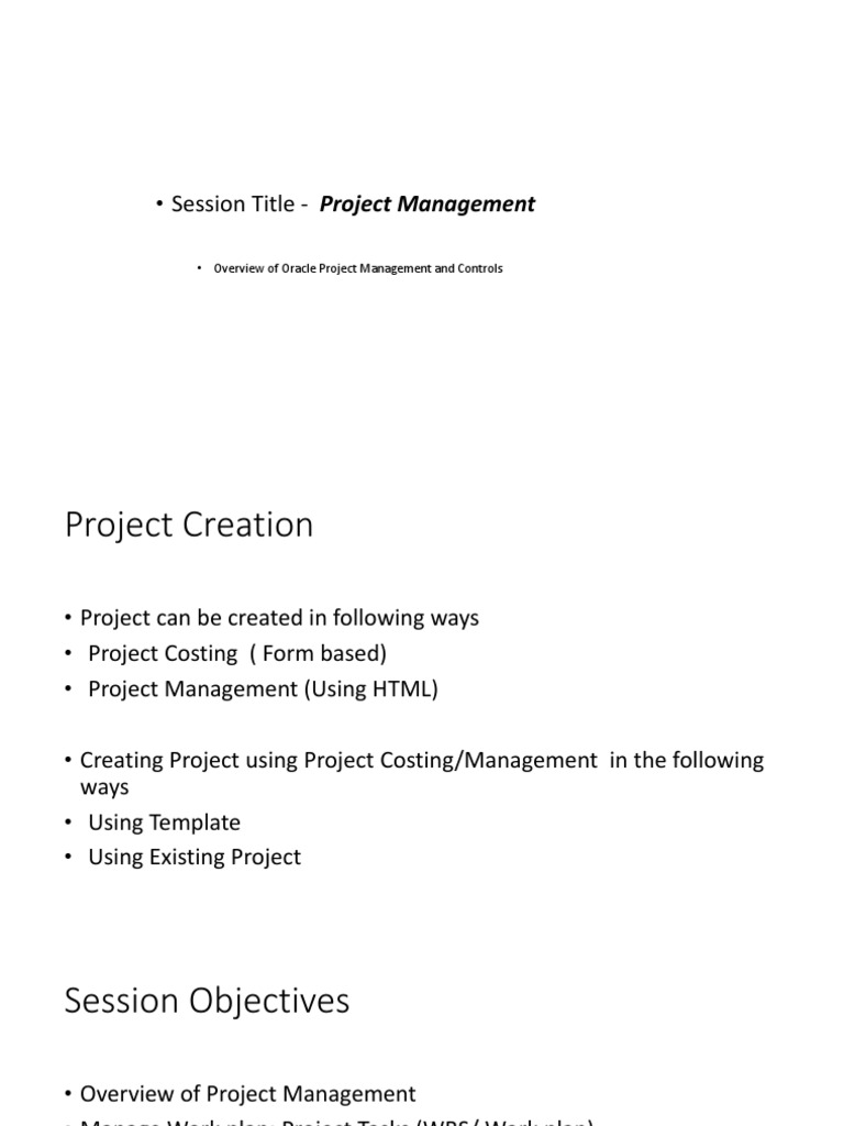 Session Title - Project Management | PDF | Project Management | Product ...