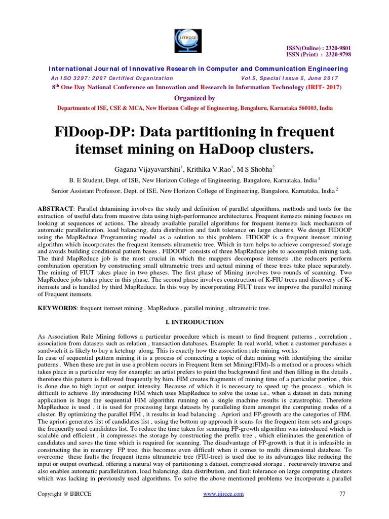 Big Dta Project | PDF | Map Reduce | Areas Of Computer Science