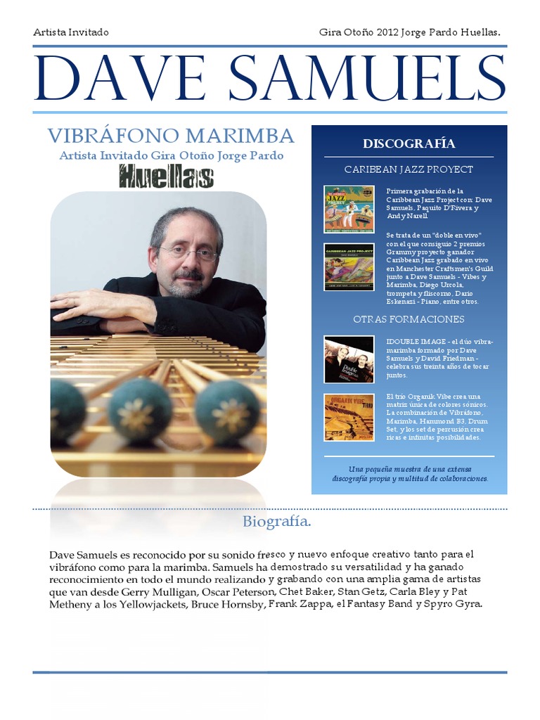 Dave Samuels | PDF | Jazz | premios Grammy