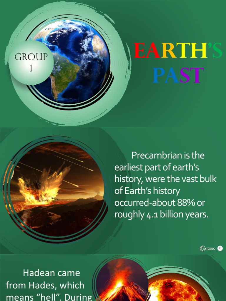 Earth's Past | PDF | Geology | Planets Of The Solar System