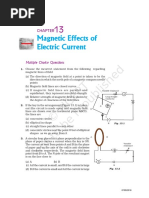 Chapter 10 Magnetism Multiple Choice1 | PDF | Magnetic Field | Force