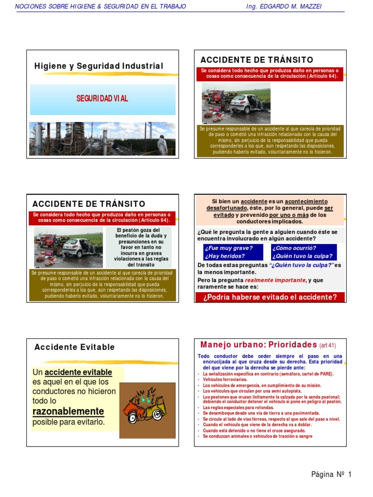 Seguridad Vial Descargar Gratis Pdf Airbag Peatonal