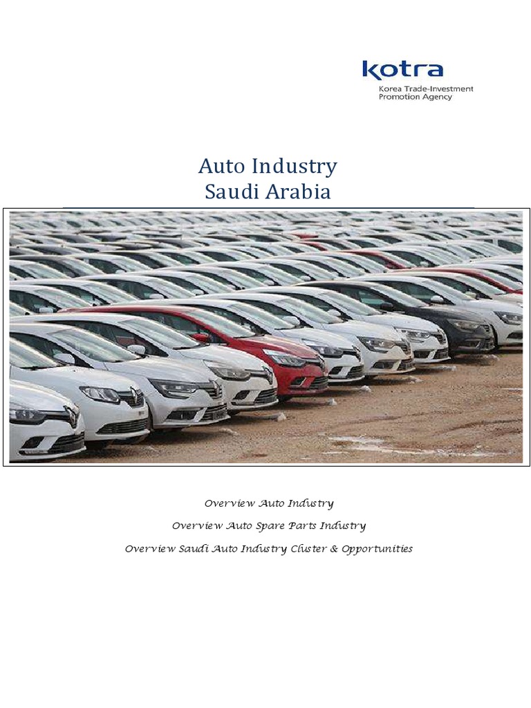 Report Saudi Auto Industry | PDF | Luxury Vehicles | Gulf Cooperation ...
