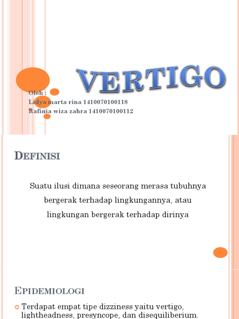 Vertigo | PDF