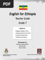 English For Ethiopia: Student Textbook Grade 1 Book 1 | PDF | Writing