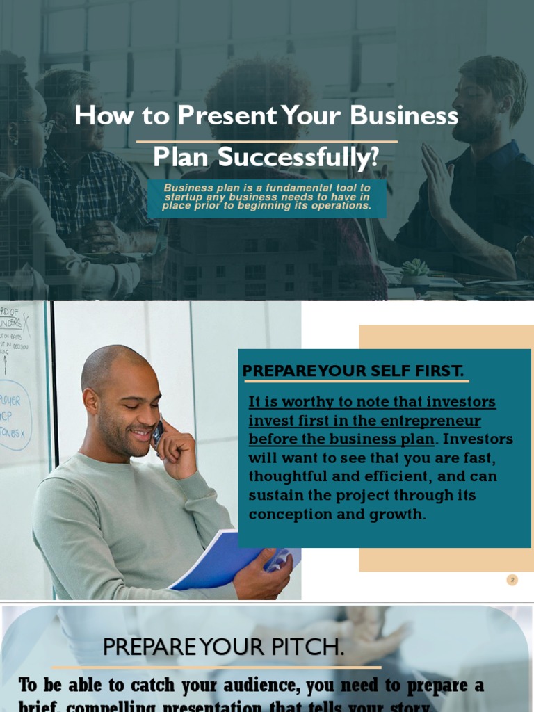 How To Present Your Business Plan Successfully | PDF | Business Plan ...